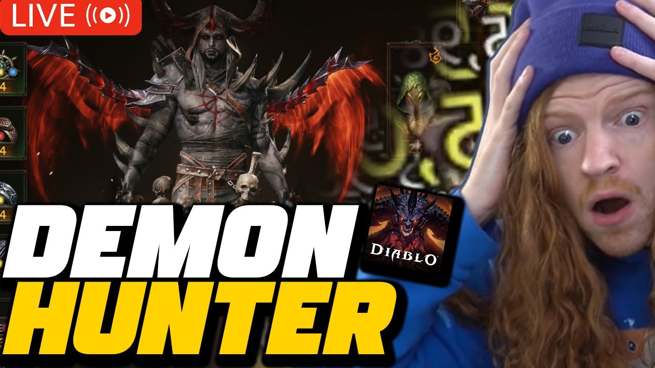 DM LIVE! Demon Hunter Swap - D4 News Update | Diablo Immortal - YouTube
