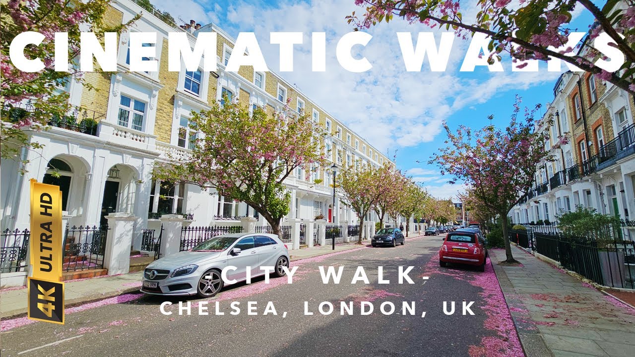 Spring in Chelsea - // Walking Tour 4K - YouTube