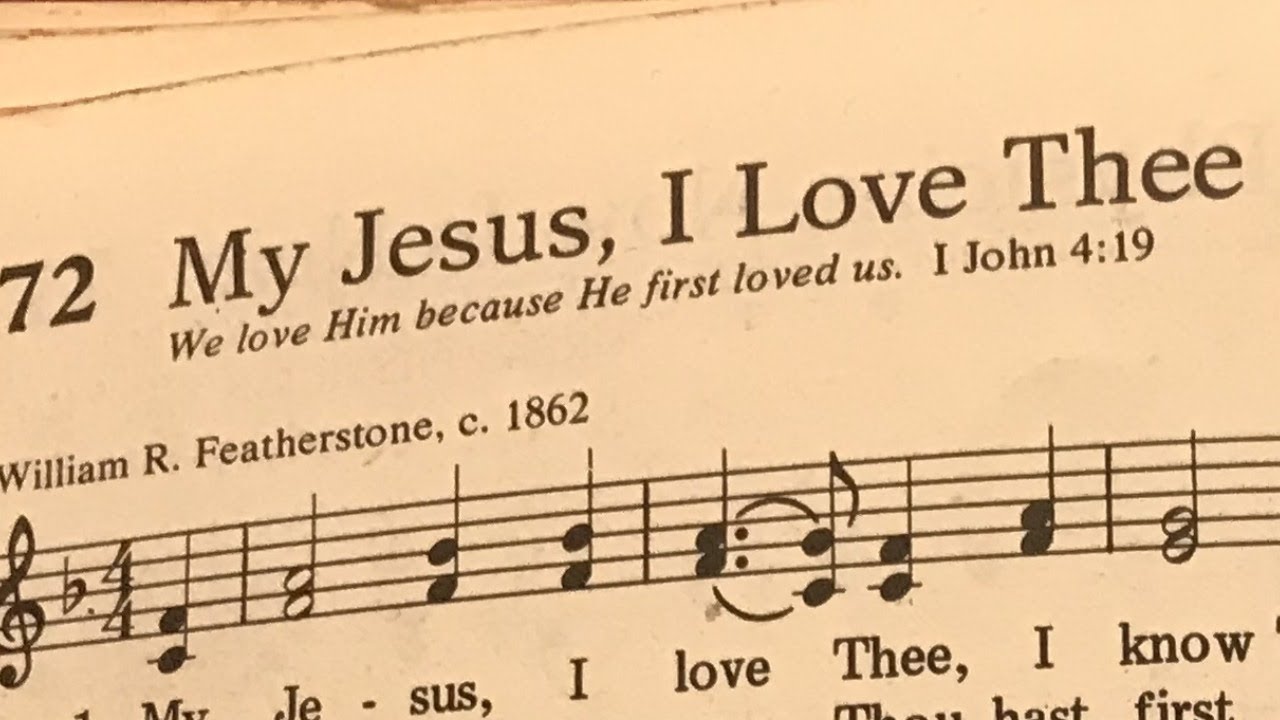 My Jesus I Love Thee ~ Piano Hymn ~ [with some gospel substitutions ...