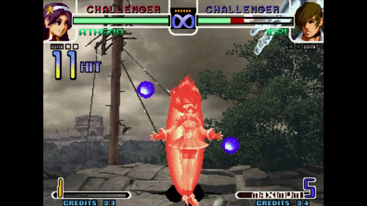 KOF 2002 Combos de Athena Paso a Paso - YouTube