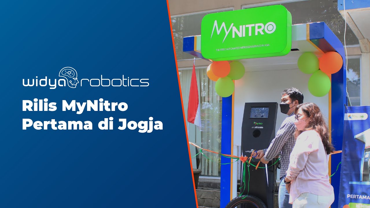 Widya Robotics Rilis MyNitro Pertama di Jogja - YouTube