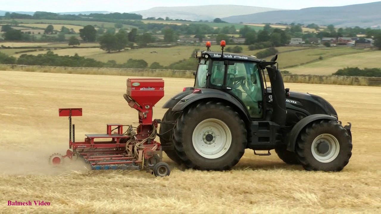 Direct Reseeding of Stubble, with a Forage Crop for Sheep. - YouTube