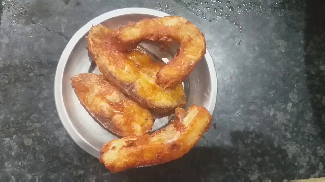 Katla meen fry recipe/katala fish fry masala - YouTube