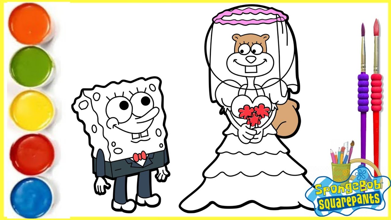 Spongebob and sandy wedding | Honestweddingadvice.com