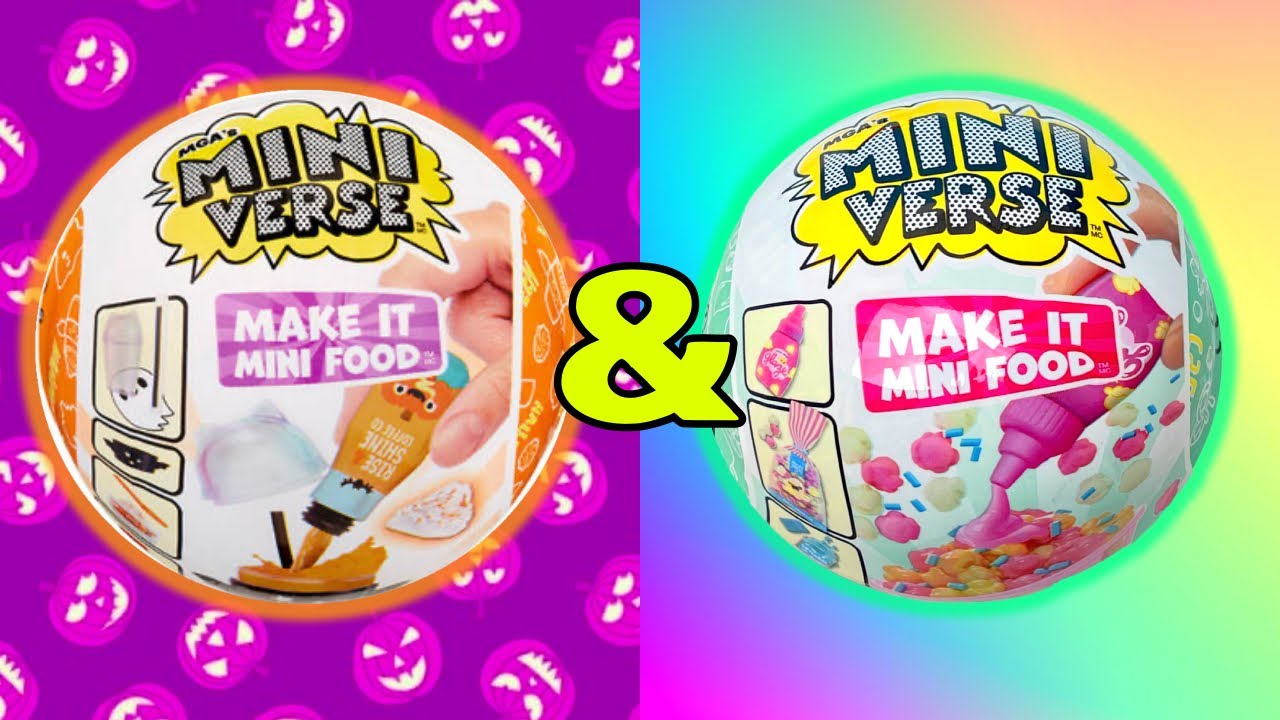 MY LAST PIECE! MINI VERSE HALLOWEEN & MINI VERSE CAFE SERIES 2 WAVE 2 ...