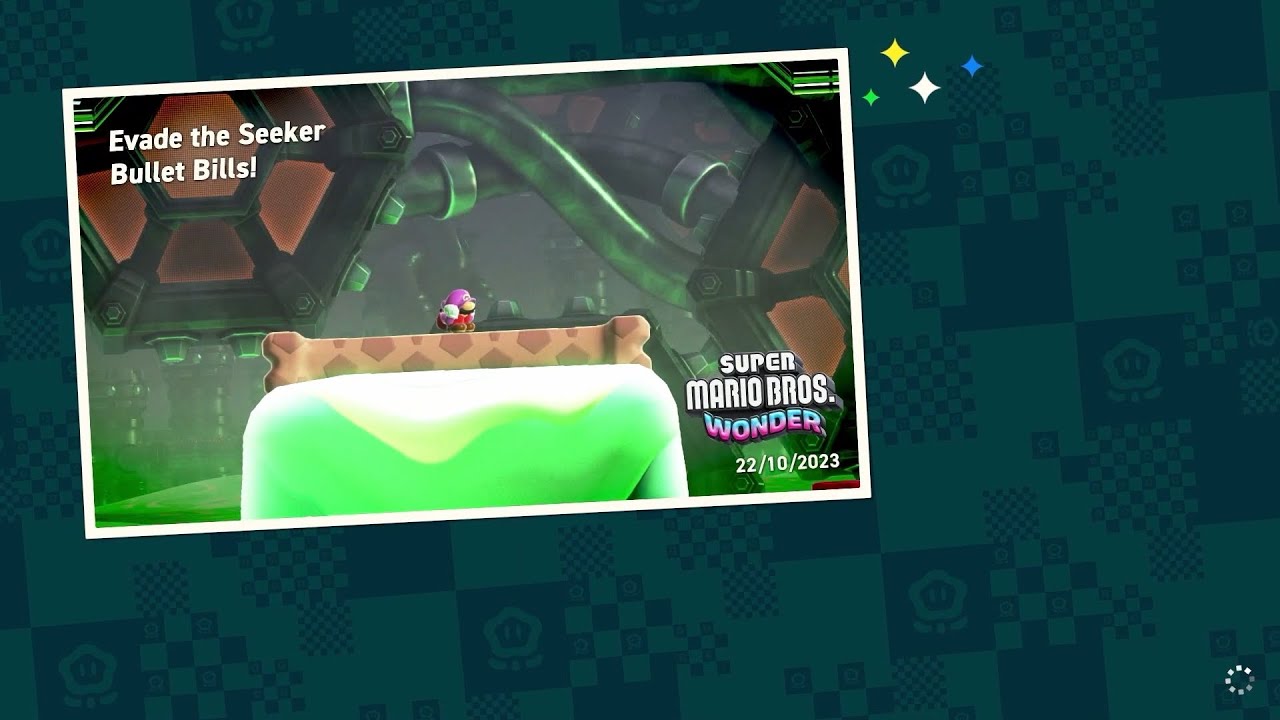 【Super Mario Wonder】Evade the Seeker Bullet Bills! - YouTube