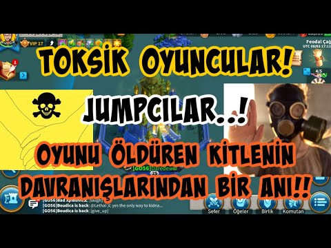 ROK TOKSİK OYUNCULAR! ANILARIMIZI ANLATIYORUZ! 60GT VS 1307 #C11459 JUMPCILAR | Rise of Kingdoms