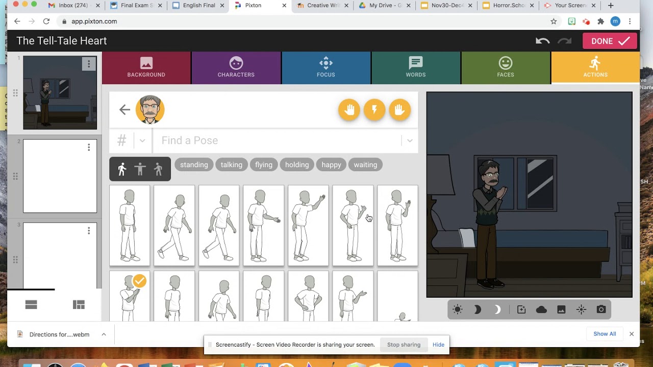 How to: Storyboard in Pixton - YouTube
