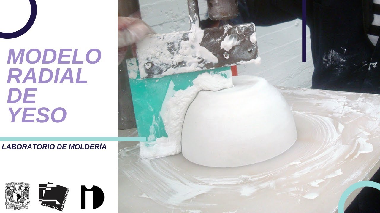 Modelo Radial de Yeso - YouTube