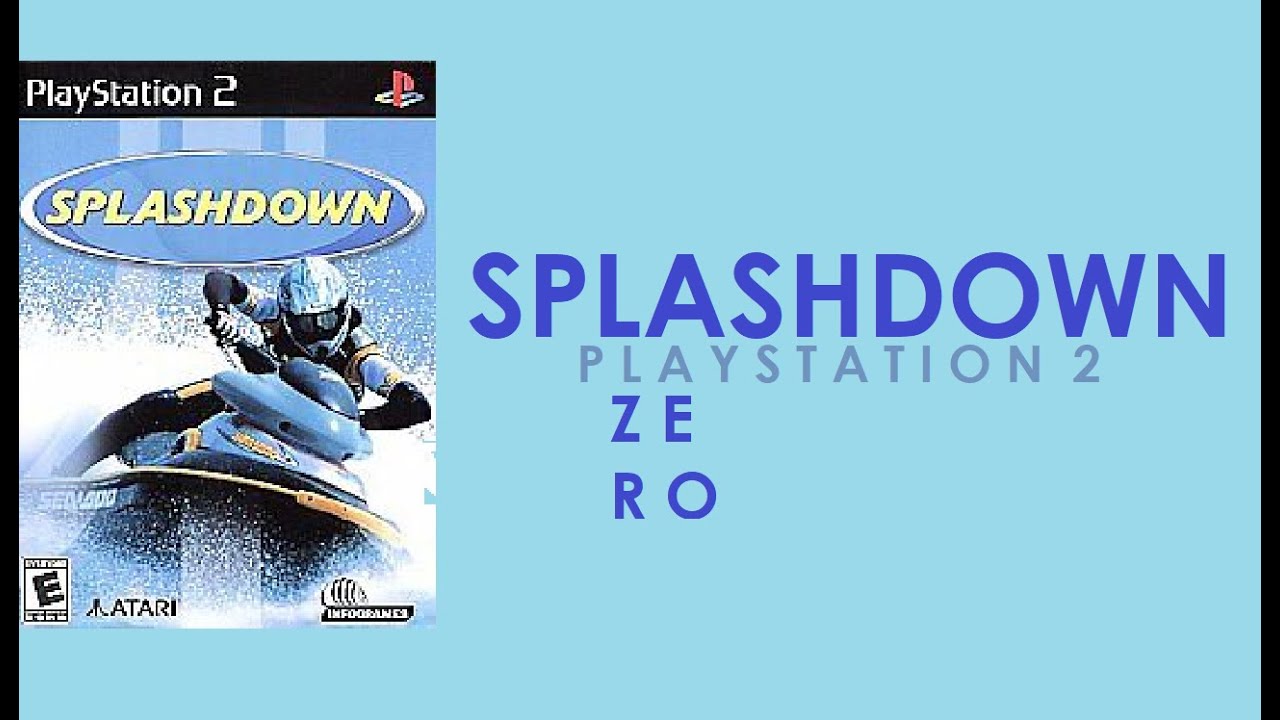 Trying out SPLASHDOWN for the PLAYSTATION 2 - YouTube