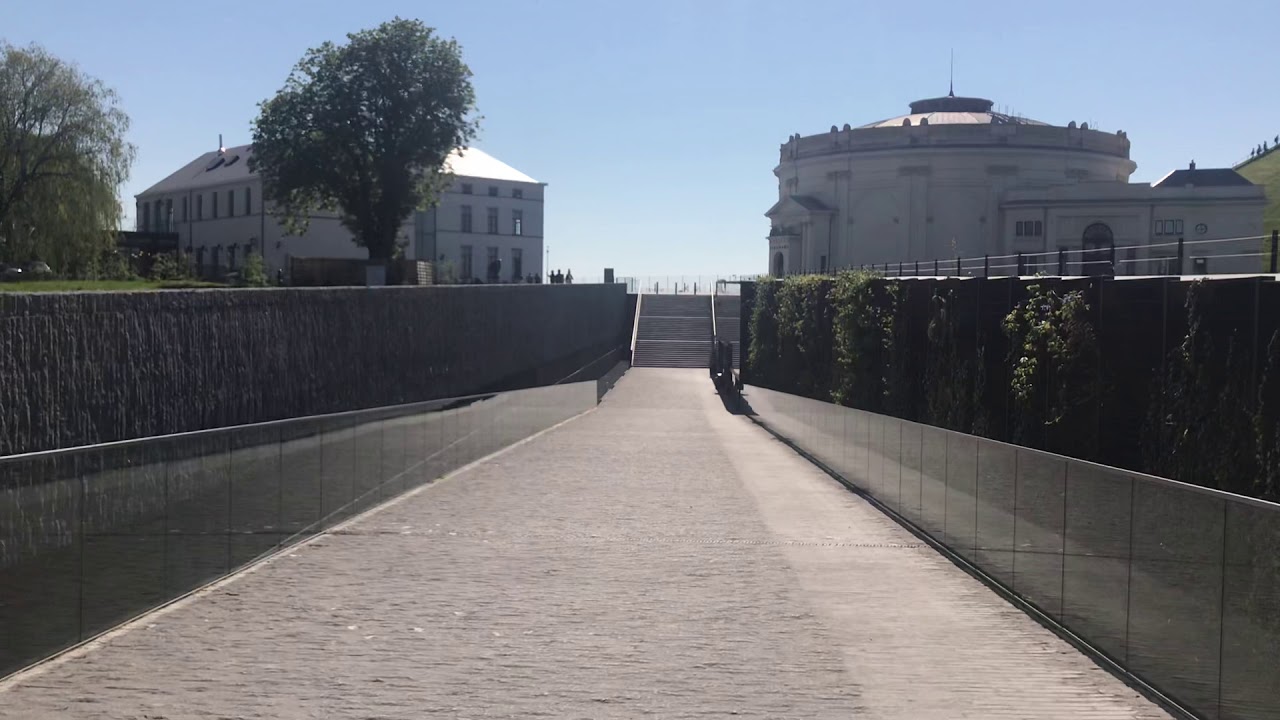 Waterloo, the wall of the visitors Centre - YouTube