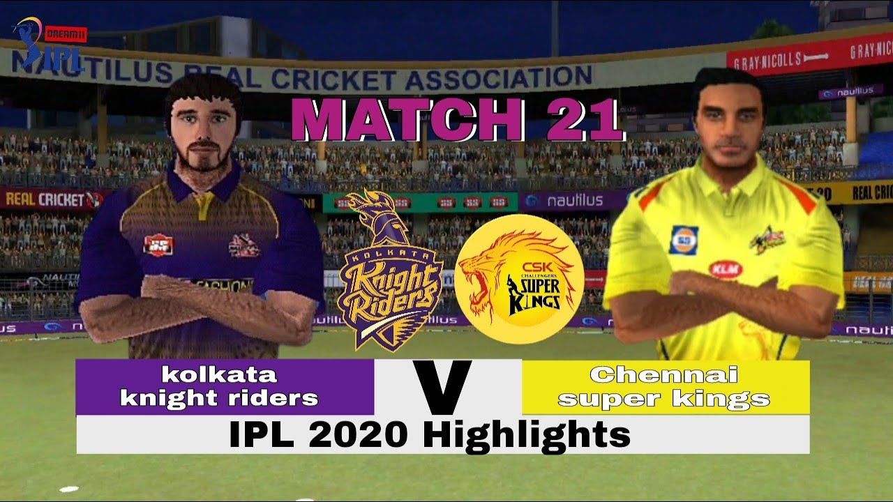 Match 21 - CSK vs KKR Highlights 2020 | IPL 2020 | Chennai Vs Kolkata ...