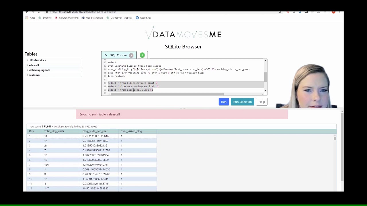Module 5-2 In the FREE SQL for Data Science course - YouTube