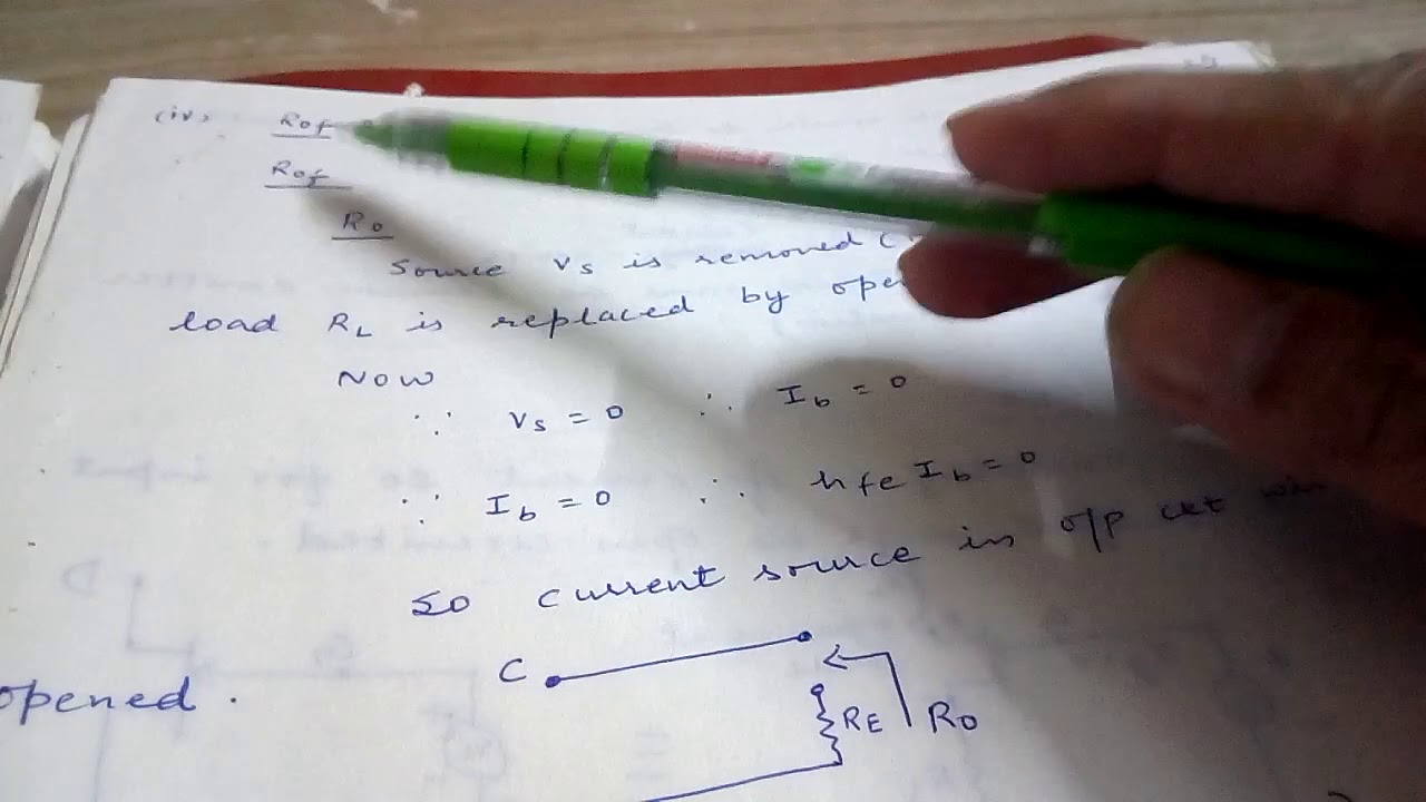 Analysis of current series feedback topology (One Example) Part-2 By Mr ...