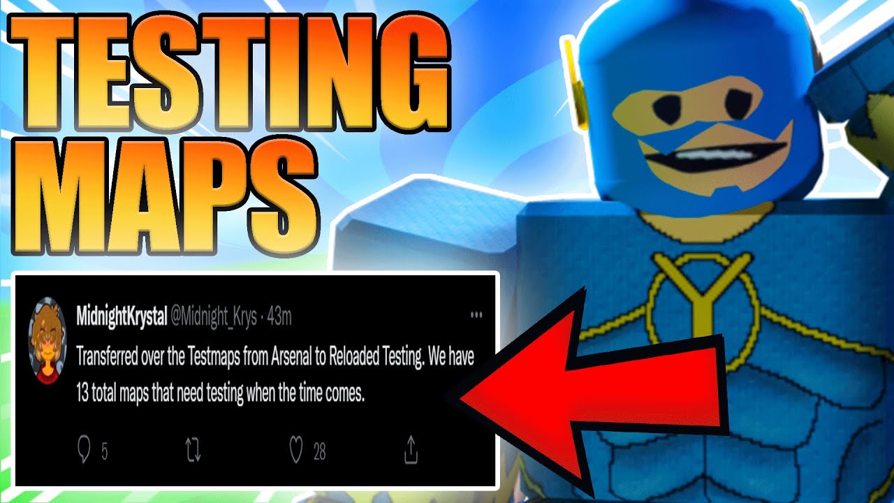 *ARSENAL RELOADED TESTING MAPS!* (Roblox Arsenal) - YouTube