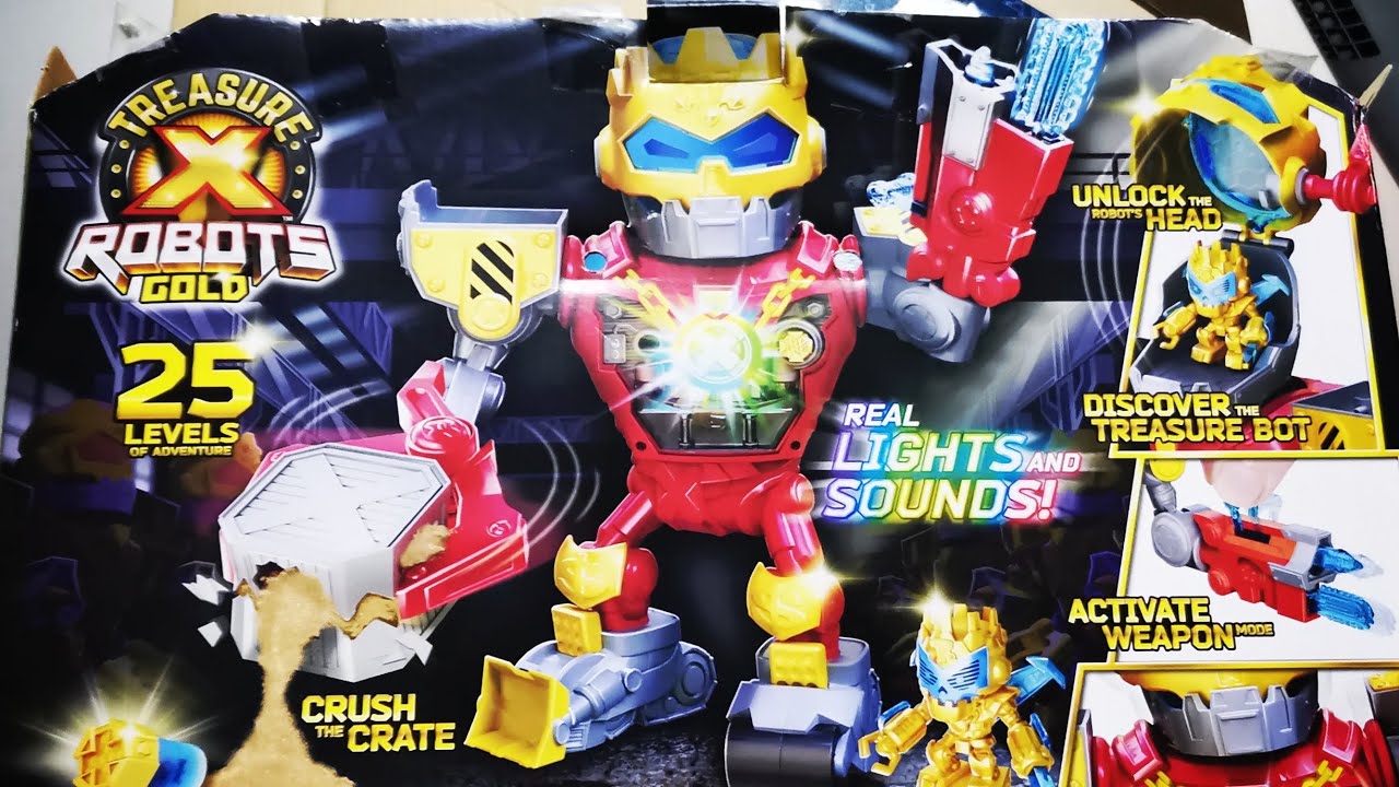 Treasure X Robot Gold 25 level of adventure. Treasure bot. feat Jayden ...