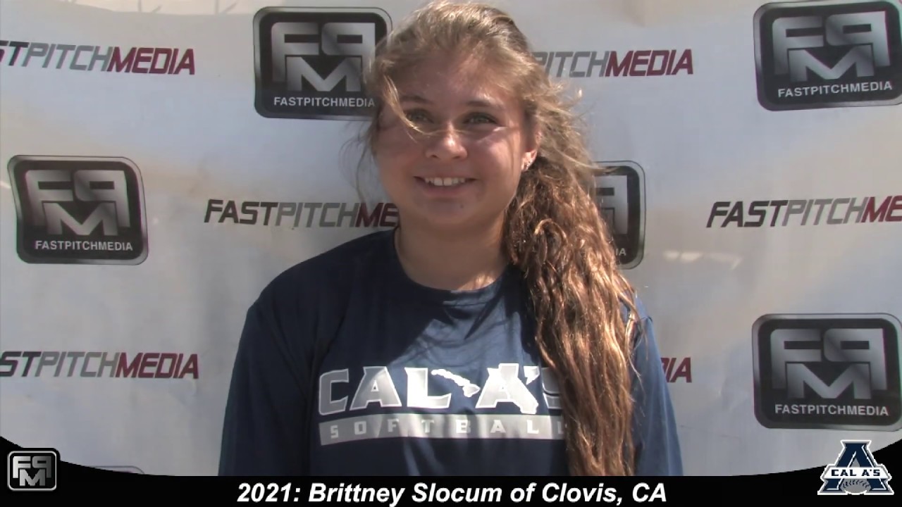 2021 Brittney Slocum Shortstop and Third Base Softball Skills - Cal A's ...