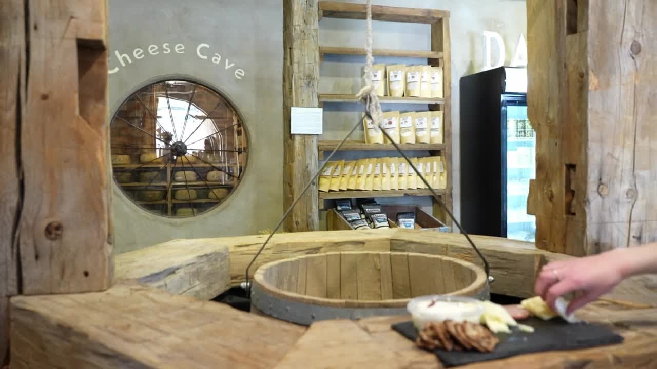 Montana-made cheese crafted underground at Greycliff Mill - YouTube