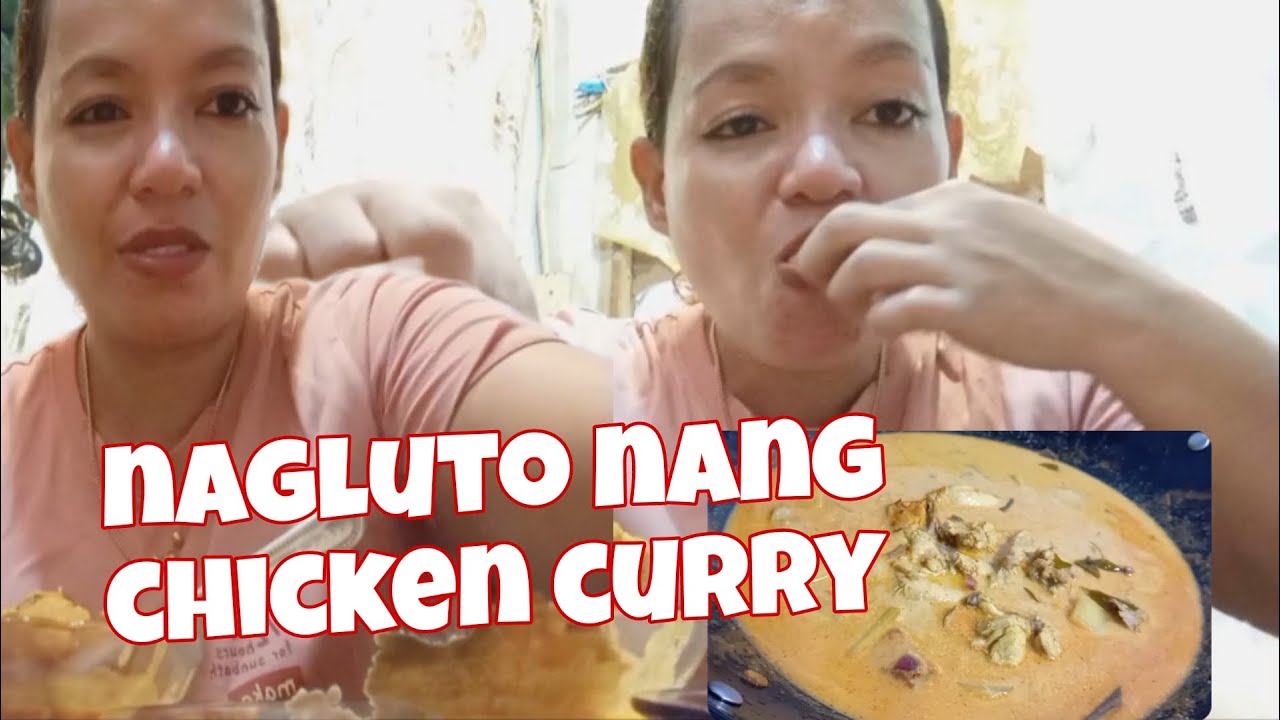 Nagluto nang chicken curry,at at kumain din ako /Sambels vlog - YouTube