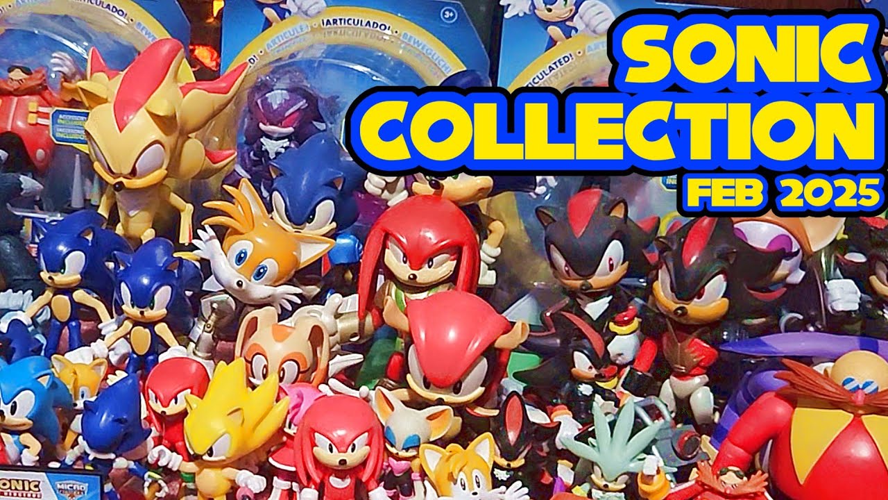 My ENTIRE Sonic Figure Collection (February 2025) - YouTube