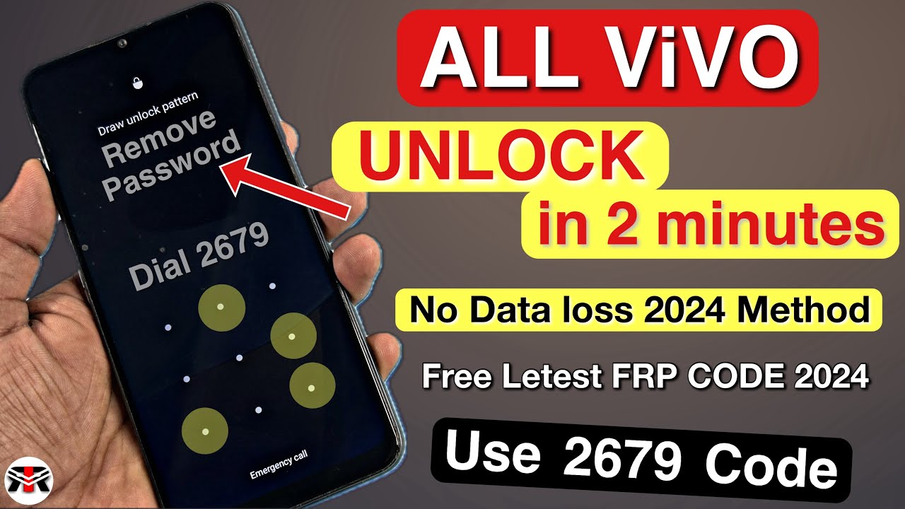 Finally January 2024:- All Vivo Reset Password How to fix forgot ...