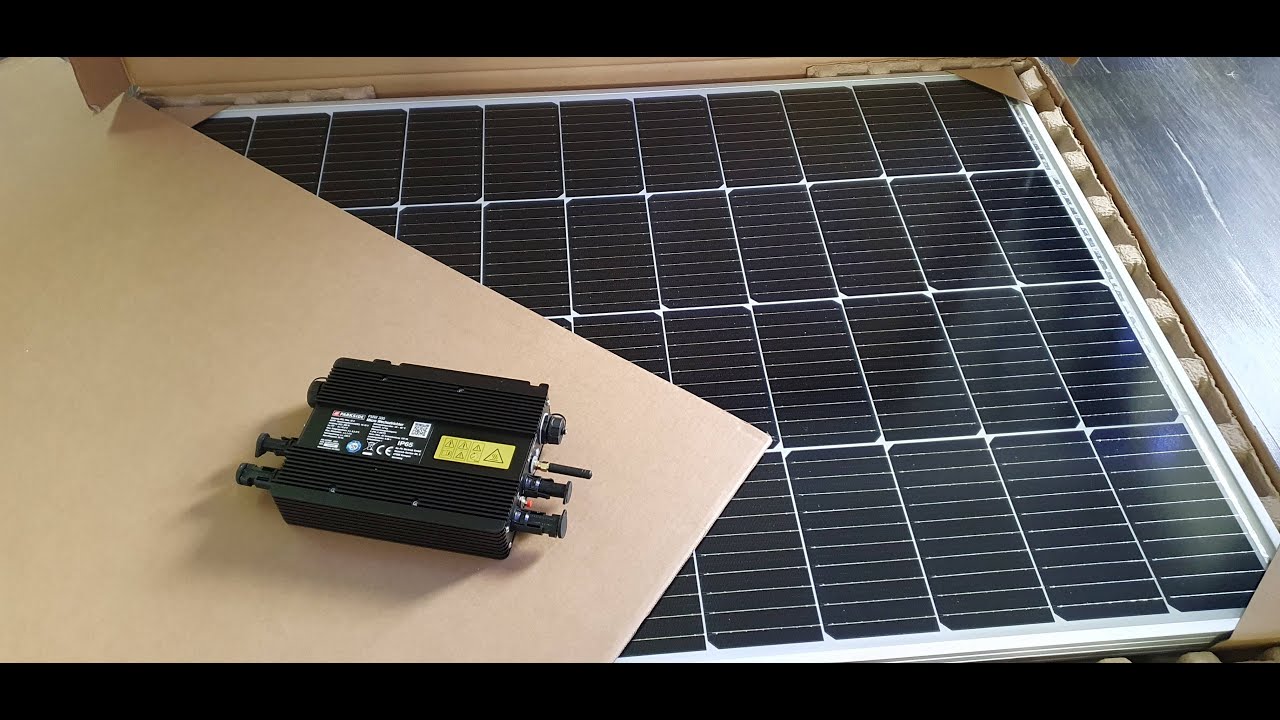 Lidl Balkonkraftwerk Parkside - YouTube