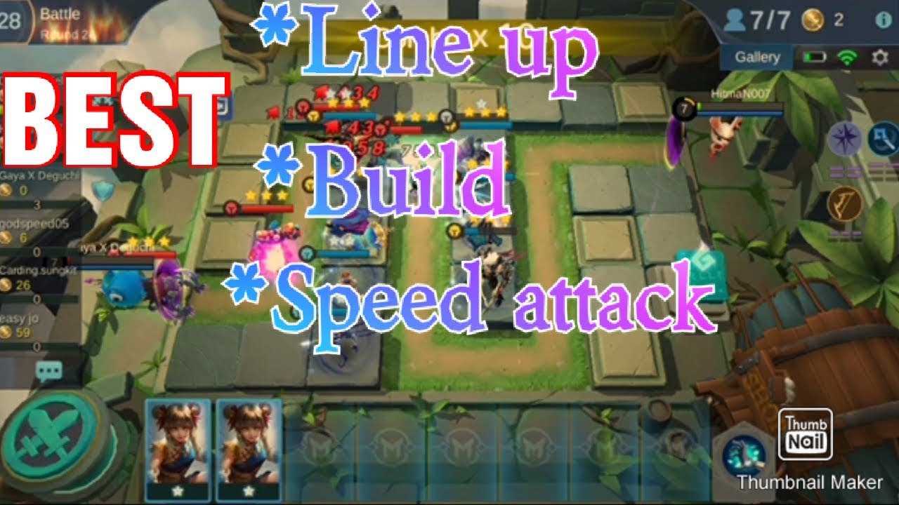 Mobile Legend Best Chess TD line up' 100% sure win!!! - YouTube