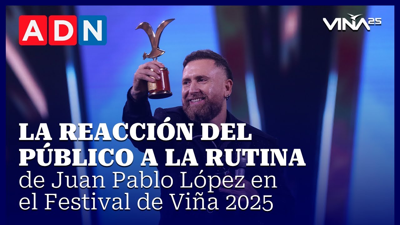 La REACCIÓN del público a la rutina de Juan Pablo López en el Festival ...