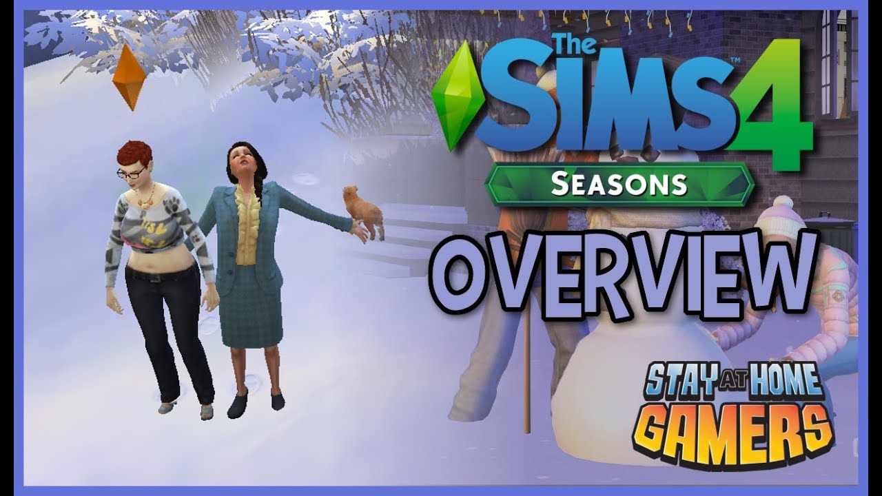 Sims 4 Seasons Review & Winterfest Gameplay - YouTube