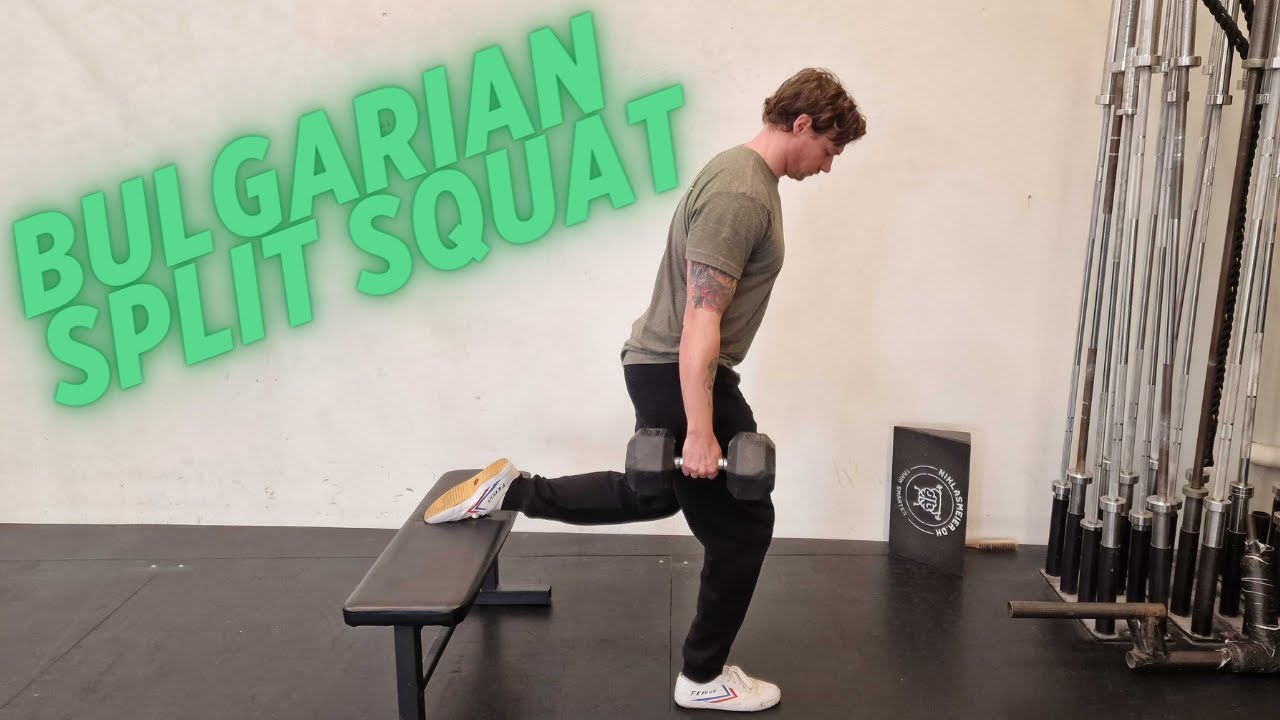 En komplet (forvirret) guide til bulgarian split squat - YouTube