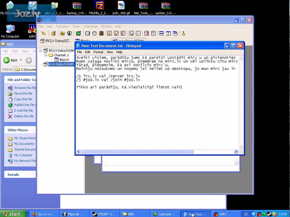 How to use mirc? Kaa lietot mirc? - YouTube