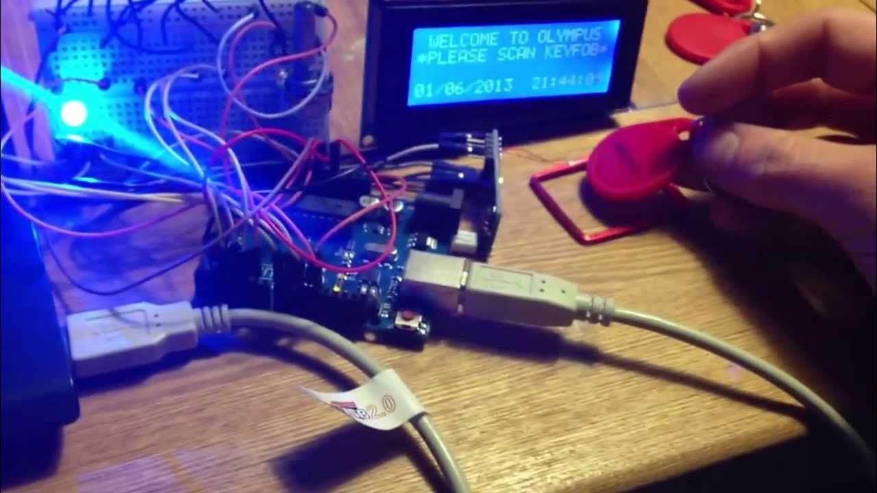 Arduino UNO RFID tag scanning system with C# .NET application - YouTube