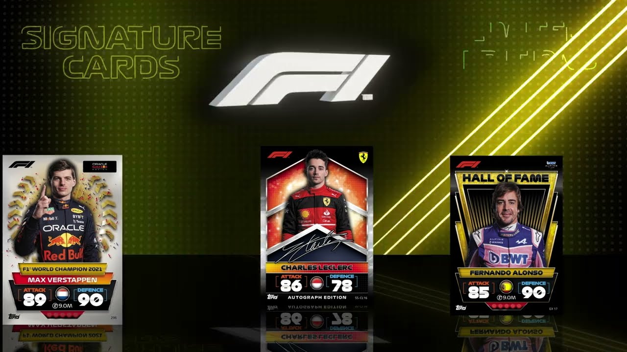 F1 Turbo Attax 21/22 I F1 cards collection with Lewis Hamilton, Kimi ...