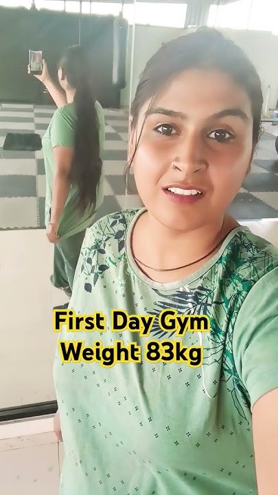 First Day Gym Weight 83kg - YouTube
