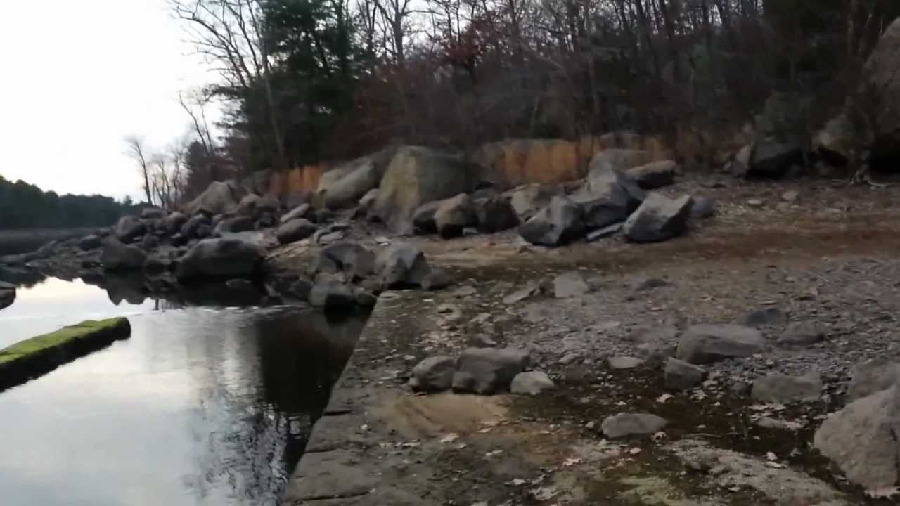 Walden pond dam. Lynn, MA - YouTube