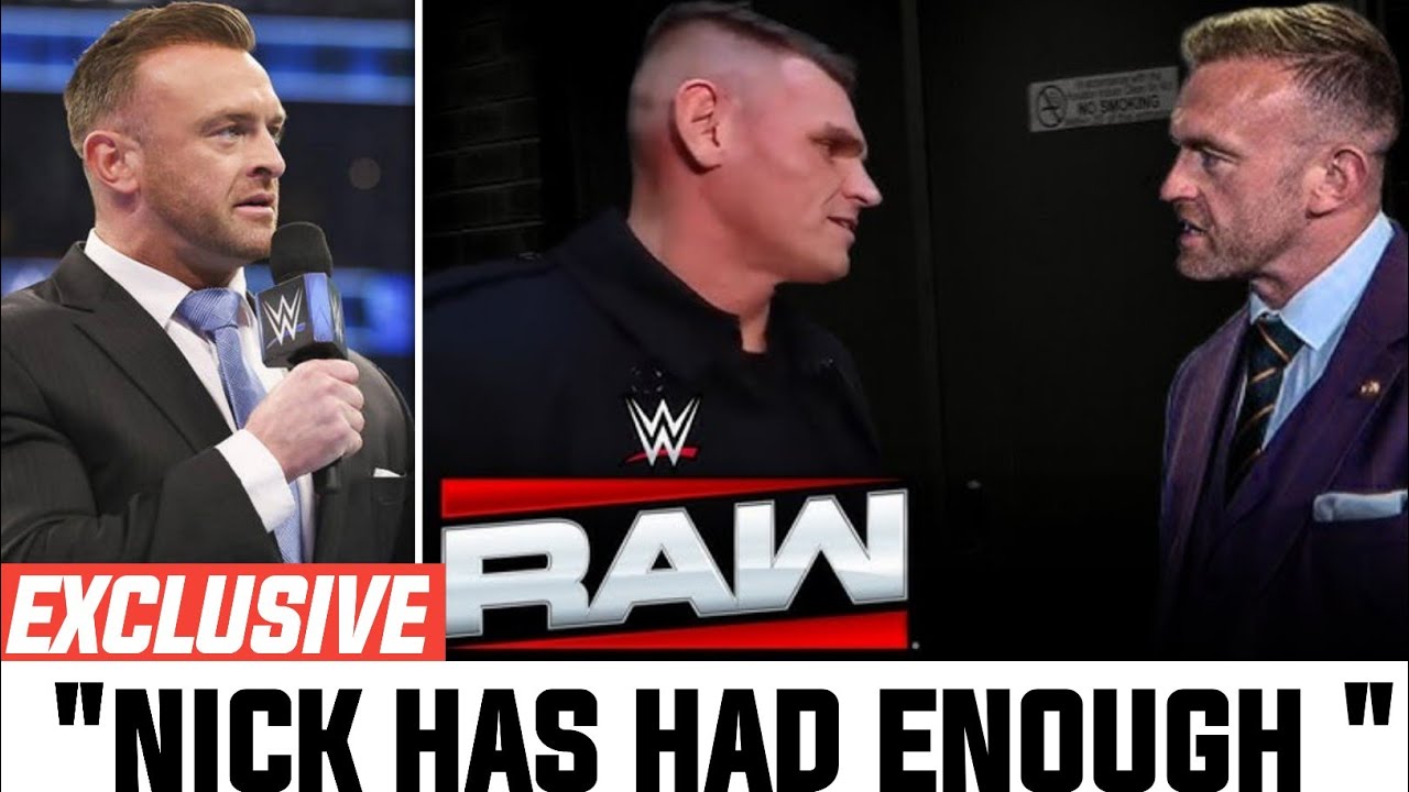 Nick Aldis Fires Gunther After Mocking John Cena Backstage WWE Raw ...