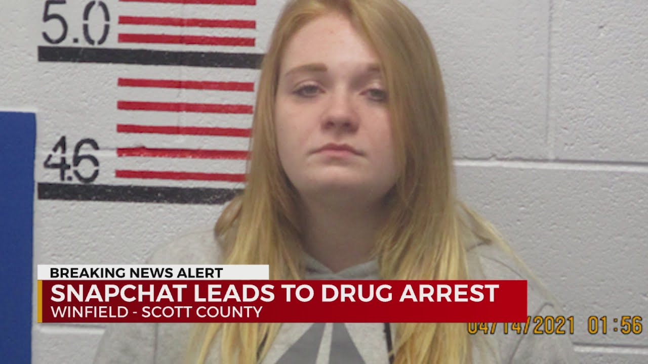 Snapchat leads to drug arrest in Scott County - YouTube