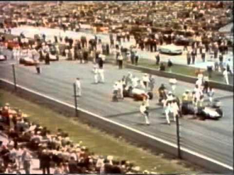 Dave MacDonald and Eddie Sachs 1964 Indy500 Crash - YouTube