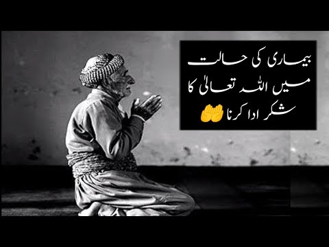 Bimari ki halat me allah ka shukar ada karna (whatsapp islamic status) peer ajmal raza qadri