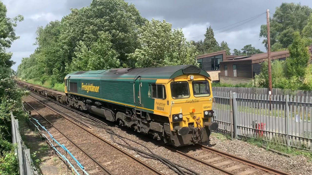 Class 66 | 66544 | Freightliner - YouTube