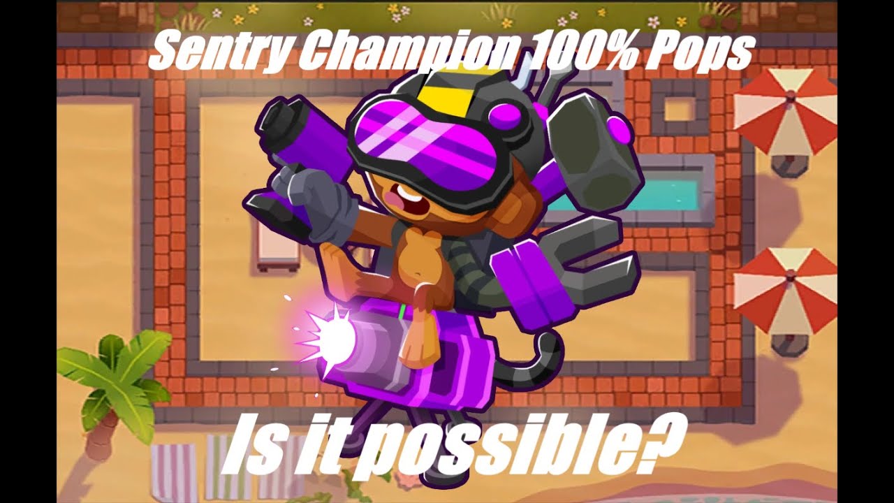 SENTRY CHAMPION 100% POPS! - BTD6 - YouTube