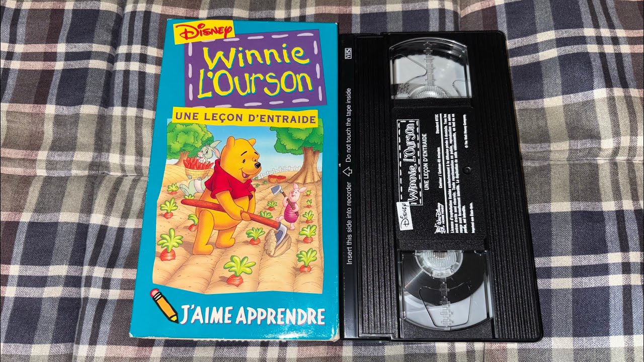 Opening To Winnie The Pooh: Helping Others 1994 French Canadian VHS ...
