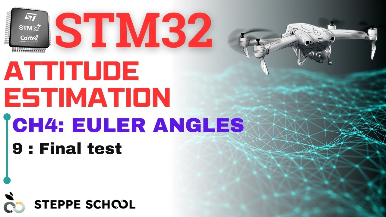 STM32 Attitude Estimation Course CH4 - 9: Final test of Euler angle ...