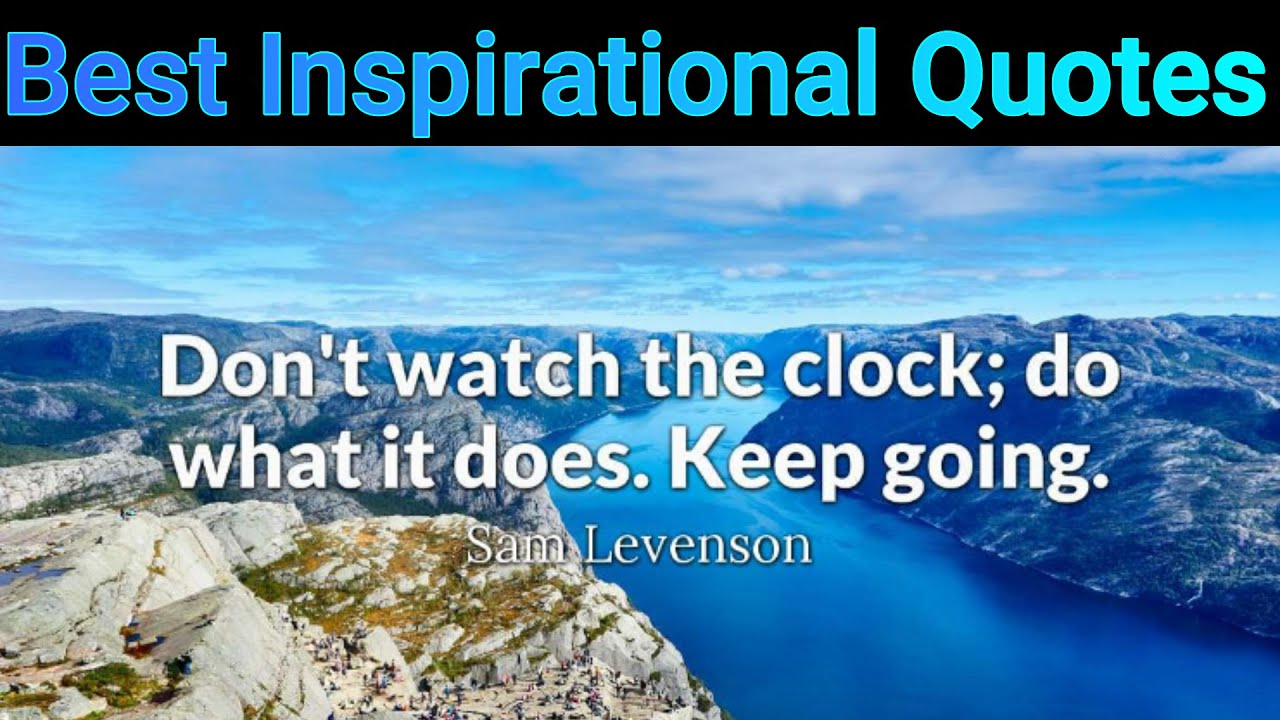 Best inspirational Quotes | Motivational Quotes | Motivational Video ...