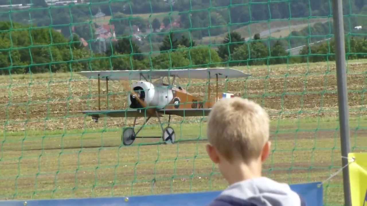 RC Big Scale WWI Airplanes - YouTube