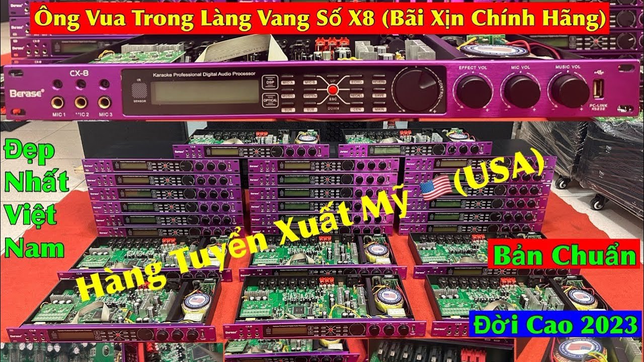 🔥Đẹp Ko Cưỡng Nổi Chất Âm Bao Haytiếp Tục Về Thêm Vang Số X8 Bản