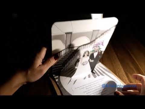 Kişiye Özel Üç Boyutlu Kitap - Evlilik Yıl Dönümü