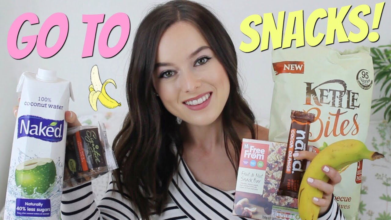 MY FAVOURITE HEALTHY SNACKS - YouTube