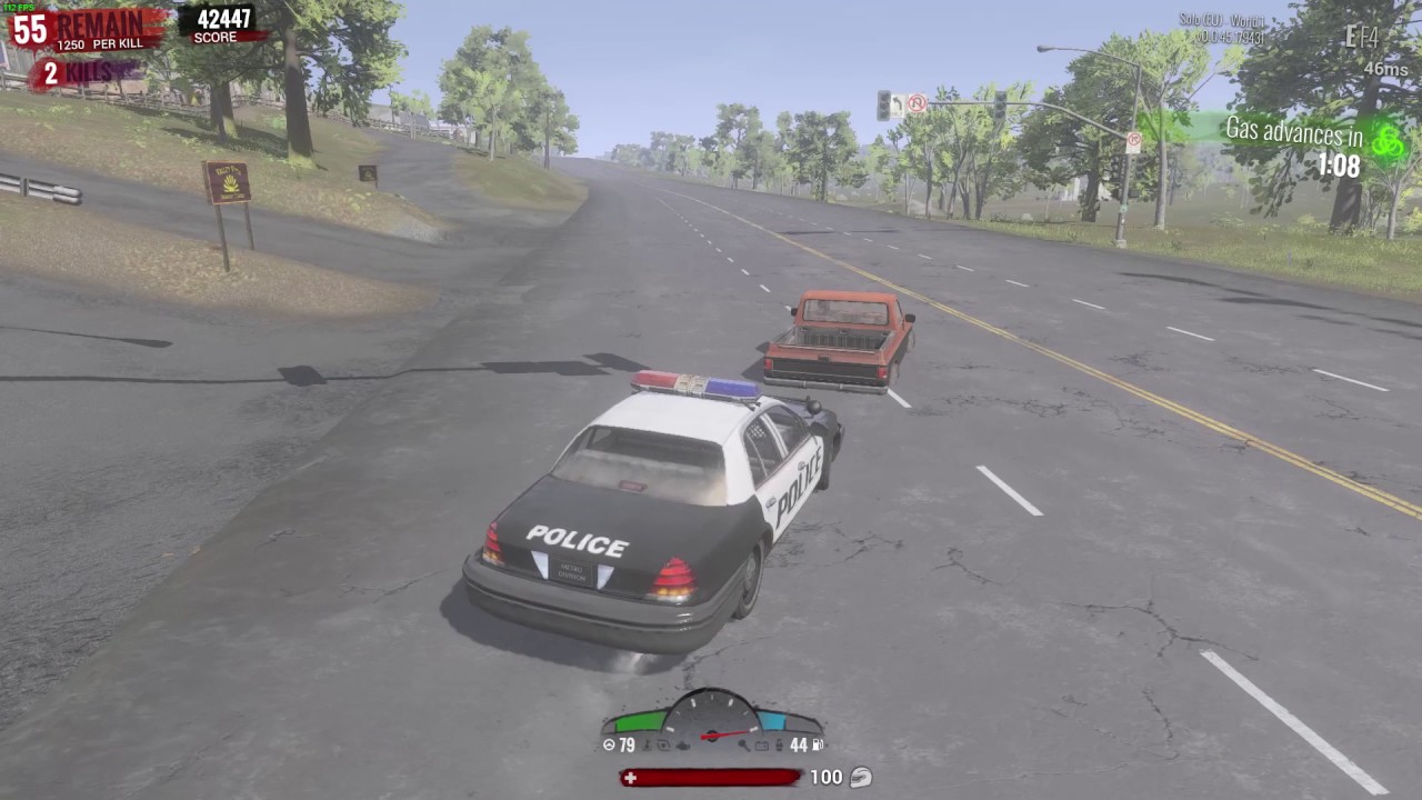 H1Z1 Police Car Backflip - YouTube