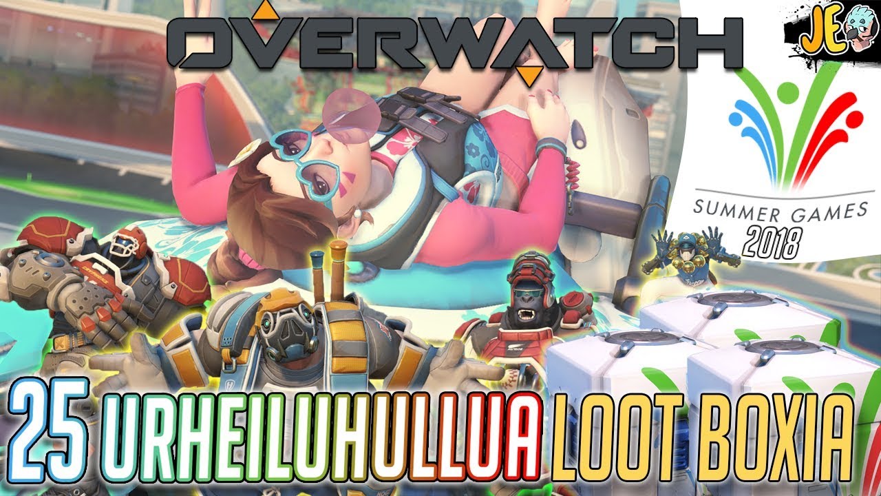 25 urheiluhullua loot boxia | Overwatch [Summer Games 2018] - YouTube